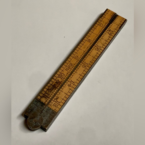 Stanley | Other | Vintage Stanley No 62 Metal Boxwood Folding Jointed ...